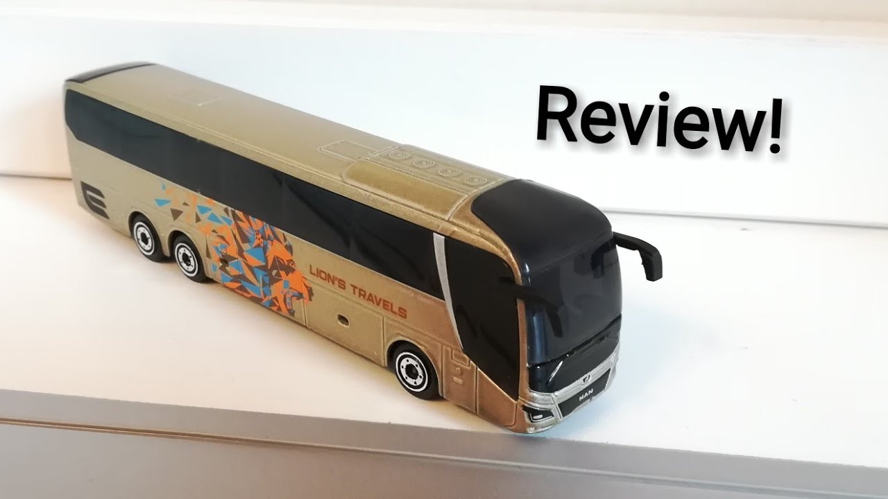 Unboxing Majorette MAN Lion's Coach L! - YouTube