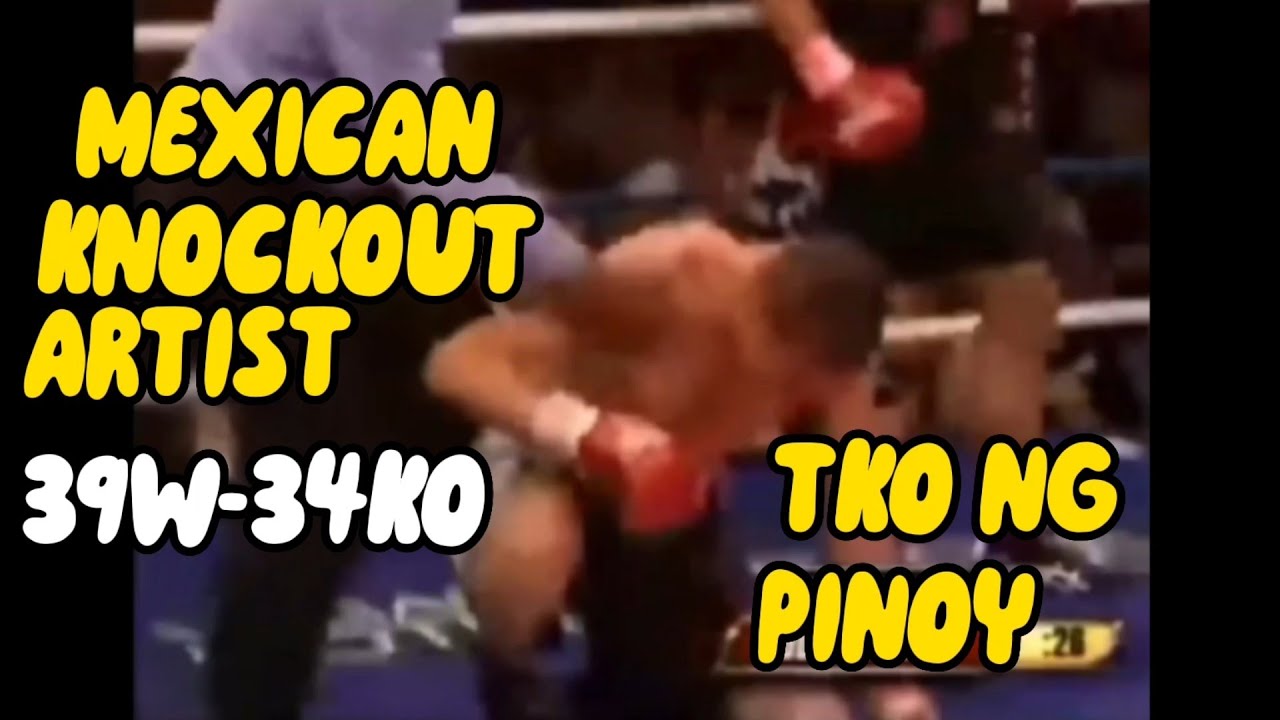 PINOY PINABAGSAK ANG KNOCKOUT ARTIST NG MEXICO - YouTube