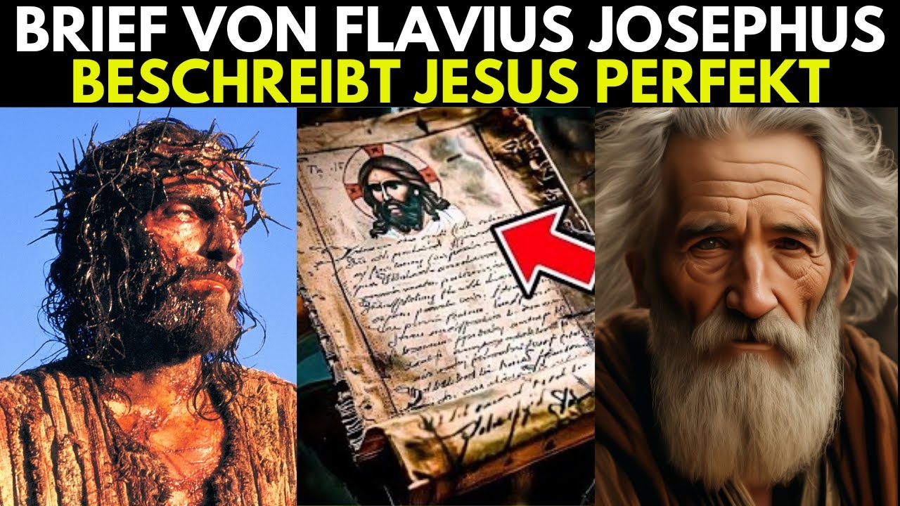 Der Brief von Flavius Josephus beschreibt Jesus perfekt - YouTube