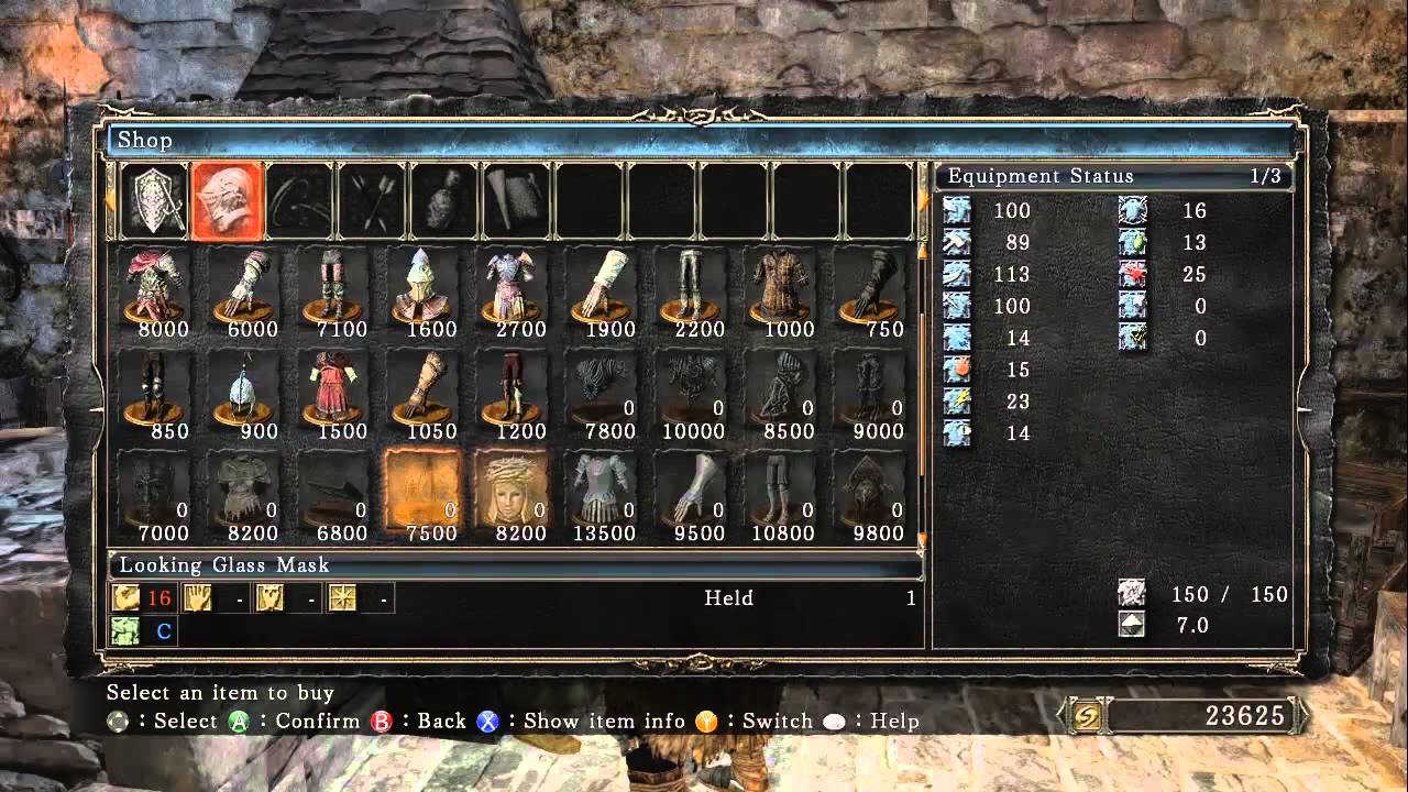 Dark Souls II Guide: Buying Boss Armor - YouTube