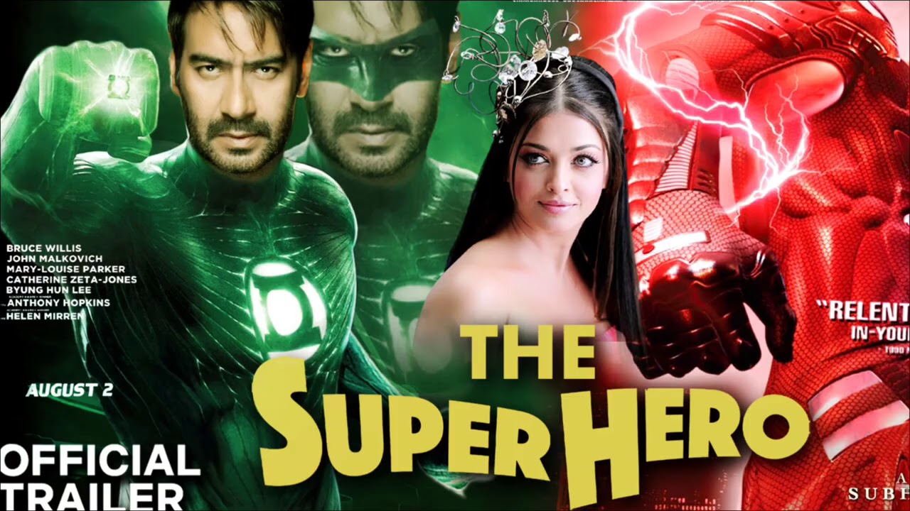The superhero Movie trailer Ajay Devgan, Aishwarya Rai - YouTube