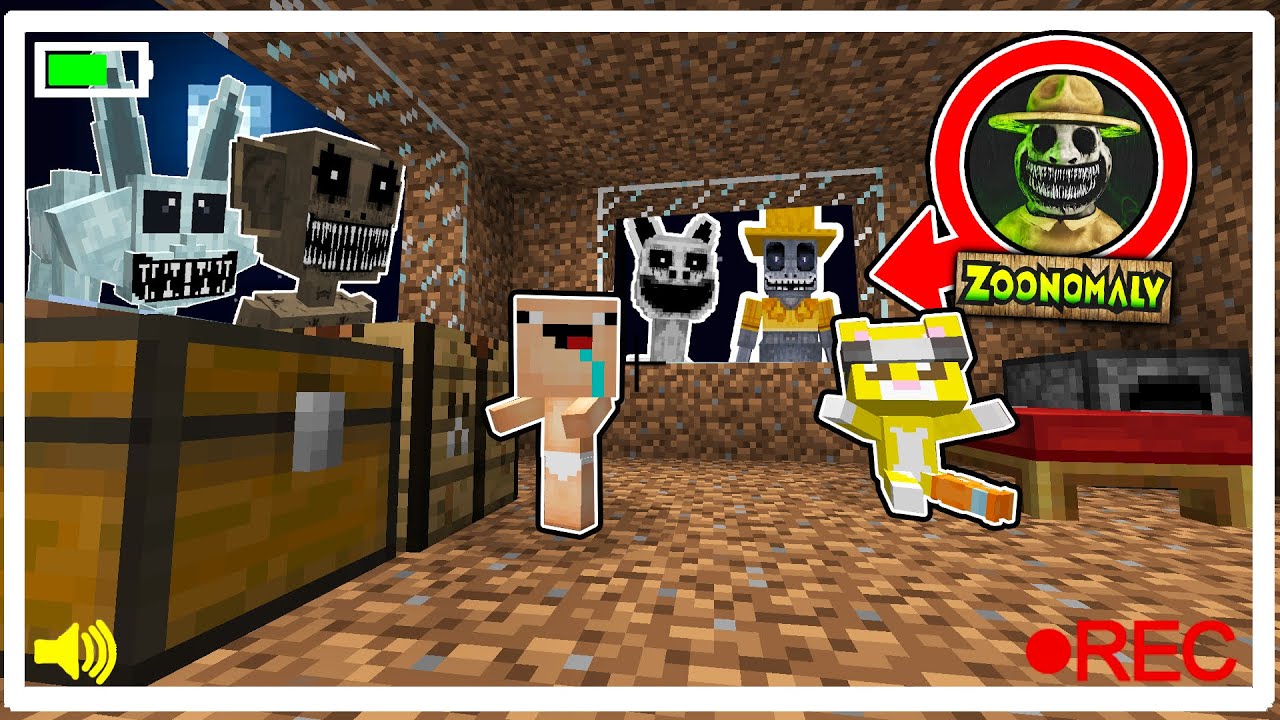 2 Noobs PROTEGEN su casa de ZOONOMALY en Minecraft 😰 - YouTube