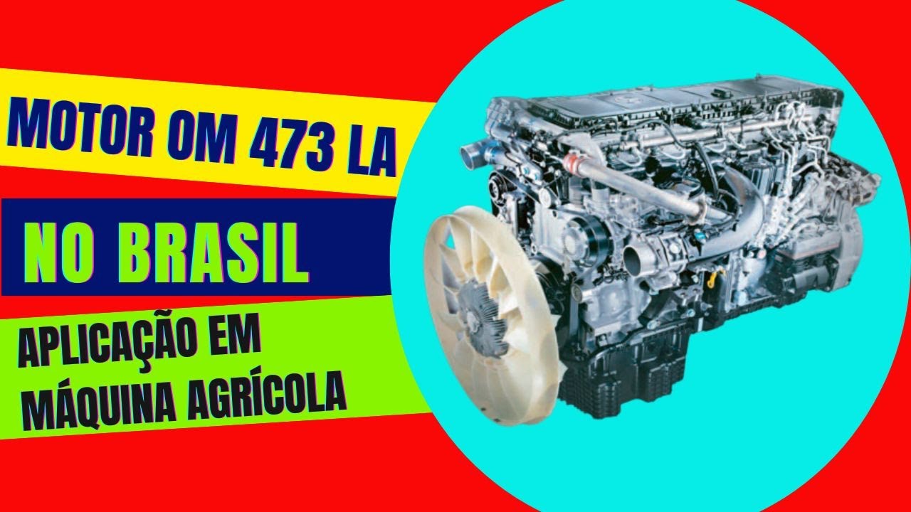 Motor Mercedes-Benz OM 473 LA no Brasil - YouTube