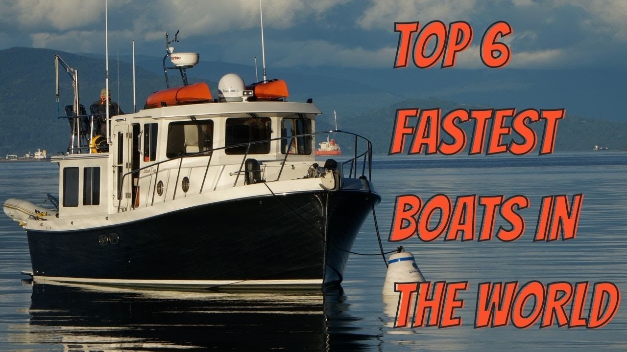 Top 6 Extremely Fastest Boats Ever Made | - YouTube