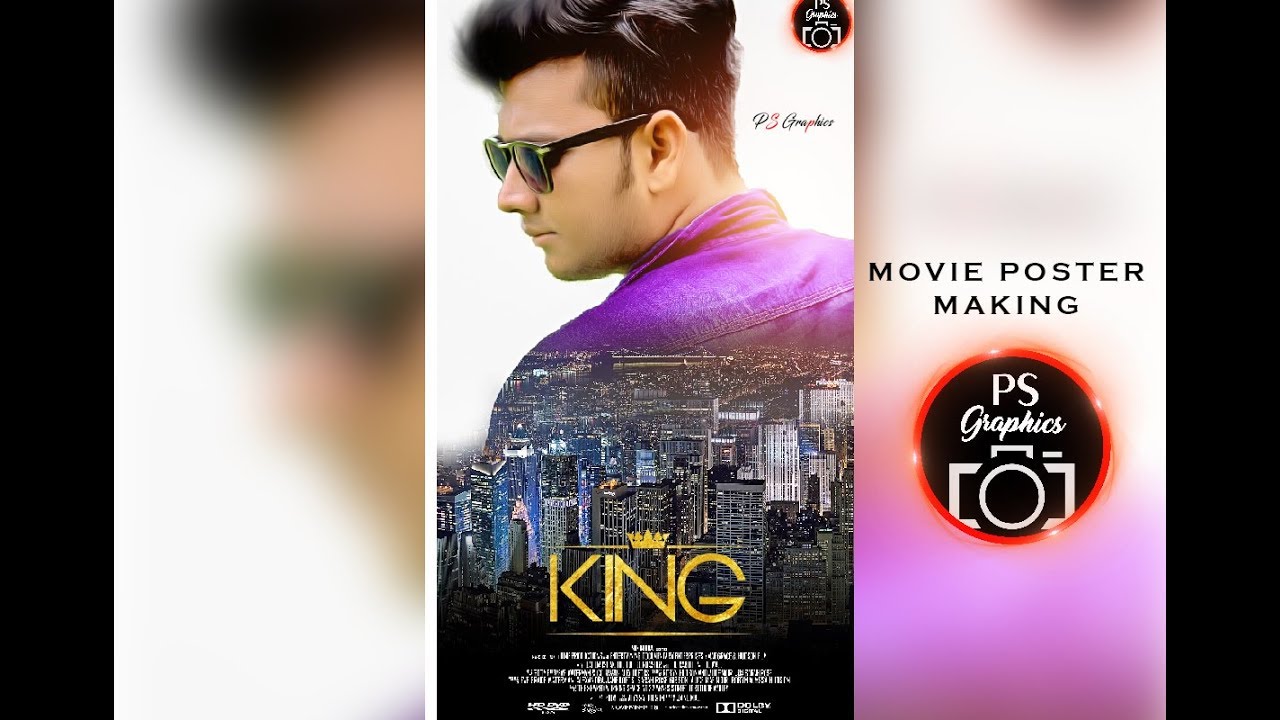 Photoshop Tutorial | Movie Poster making and Retouching Tutorial - YouTube