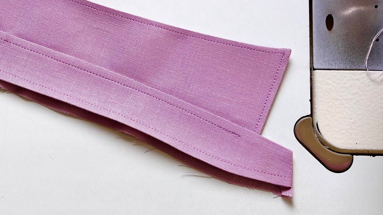 Perfect Shirt Collar Stitching / How to make a Shirt Collar / Mastering ...