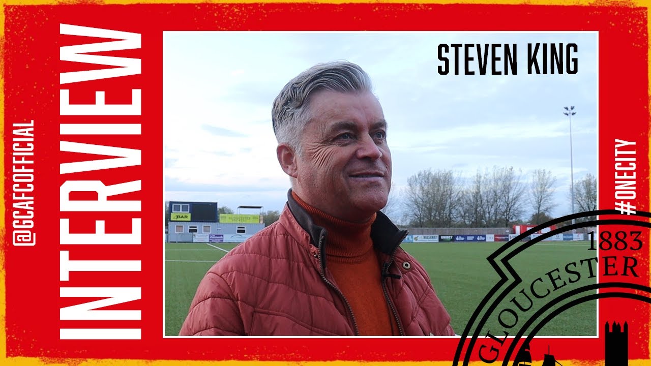 King's Lynn Post-Match | Steven King - YouTube