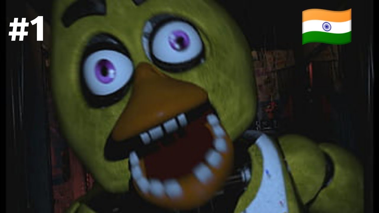 Five nights at Freddy's (horror game) - YouTube