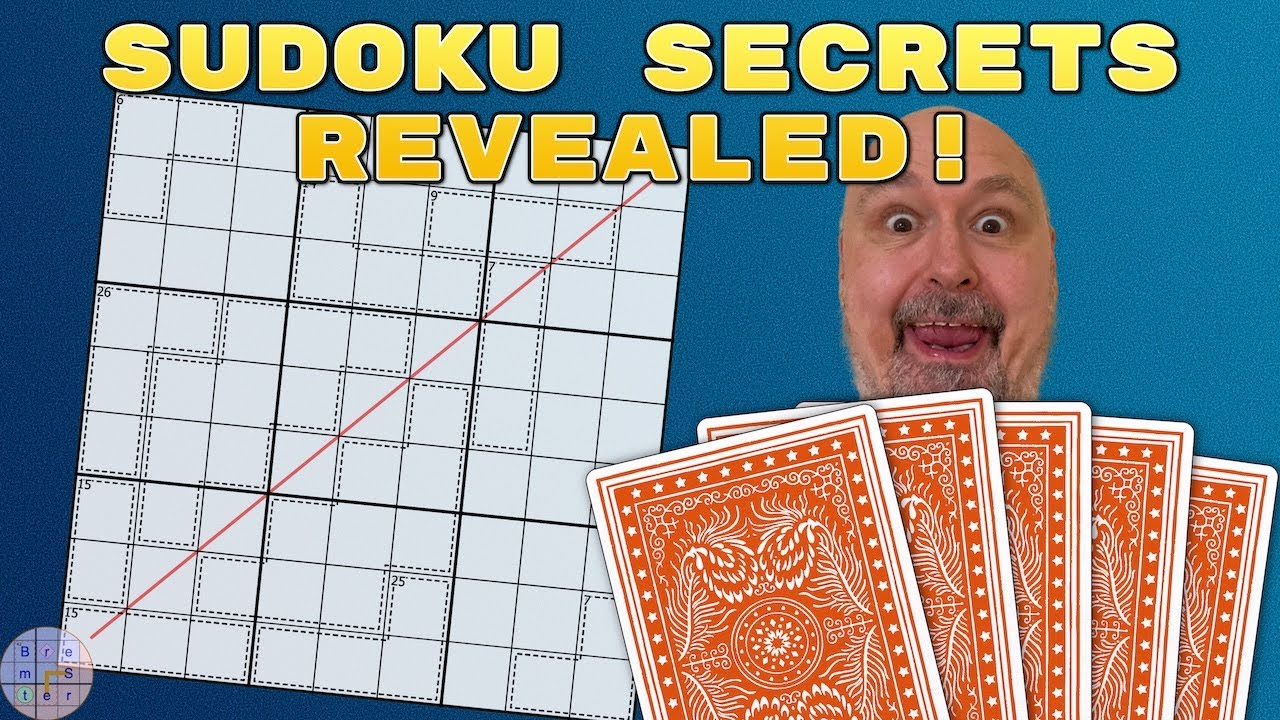 Can You Read The Sudoku Secret On The Face Of The Solver YouTube Can You Read The Sudoku Secret On The Face Of The Solver YouTube
