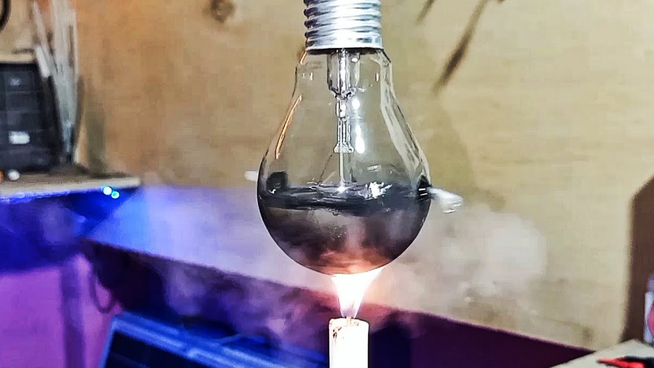 MESIN UAP cuma Pakai Lampu BOHLAM - YouTube