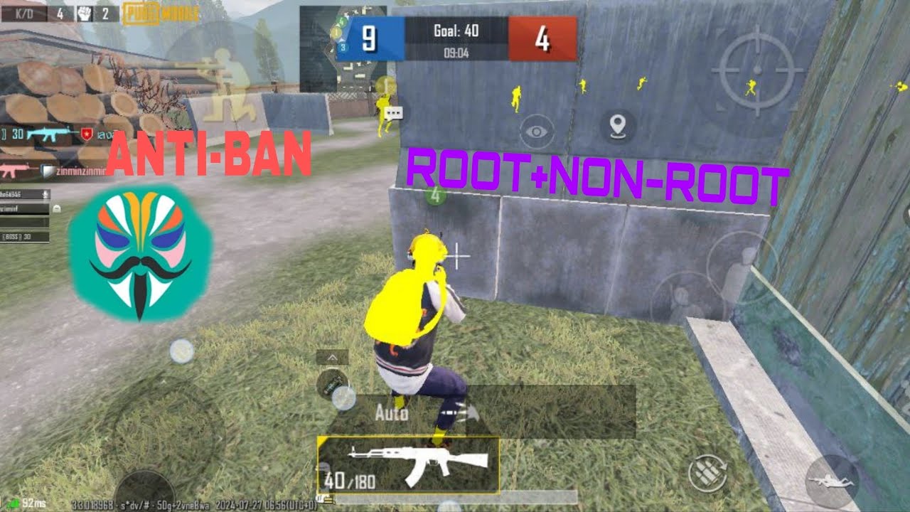 💛wallhack + yellow body magisk module for rooted and non_rooted devices ...