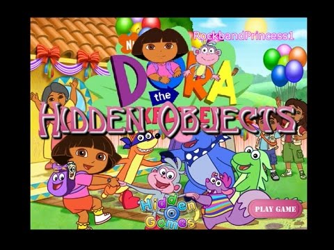 Dora The Explorer Find The Difference Games - YouTube