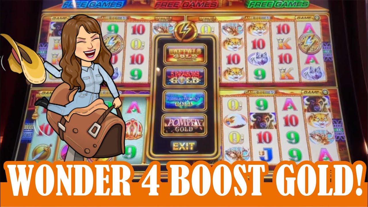 ⭐️WONDER 4 BOOST GOLD ⭐️ Max Bet 💰 Park MGM ‼️ NEW VERSION OF WONDER 4 ...