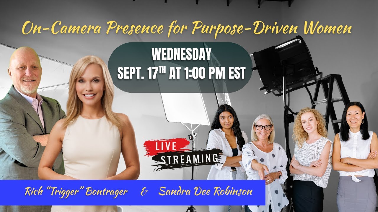On-Camera Presence for Purpose-Driven Women - YouTube