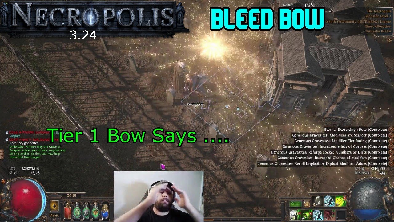 Attempting the Perfect Craft Ep 7 Path of Exile 3.24 #necropolis # ...