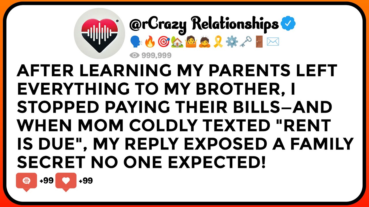 After Learning My Parents Left Everything To My Brother, I Stopped ...