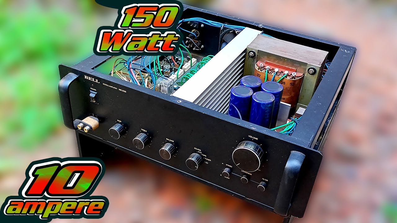 REVIEW DAN TES POWER AMPLIFIER 150WATT TRAVO 10 AMPERE RAKITAN TAHUN ...