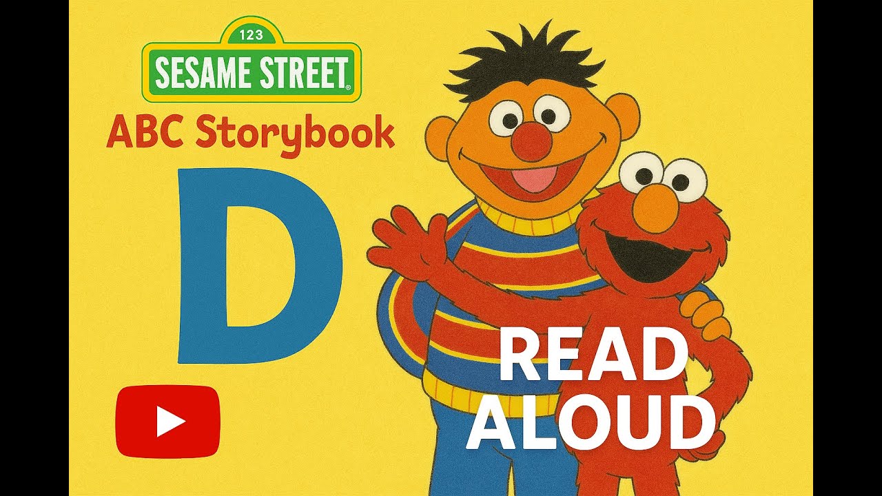 🔤🐶🍩 Sesame Street ABC Storybook: Letter D | Read-Aloud for Kids! 🍩🐶🔤 ...