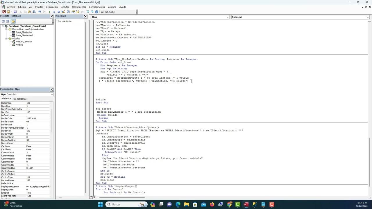 ACCESS SQL SERVER. Agregar registro a ComboBox Utilizando codigo VBA Ado # 4 - YouTube