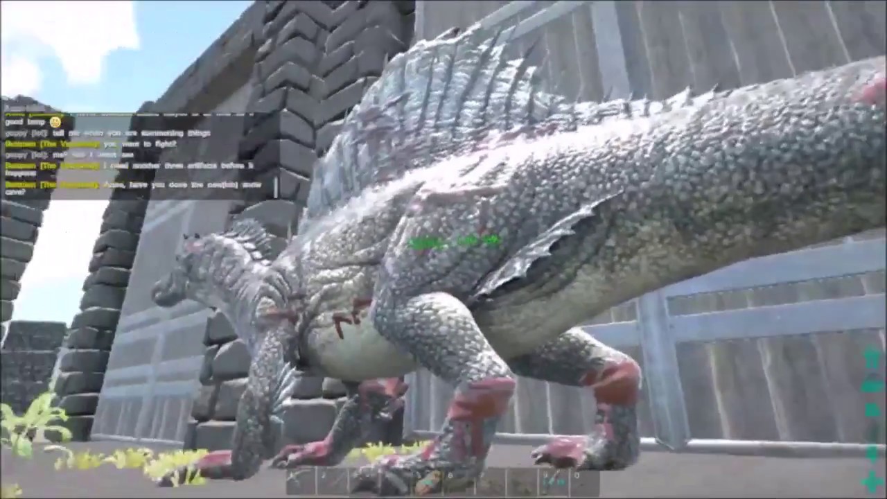ark taming a spinosaur - YouTube