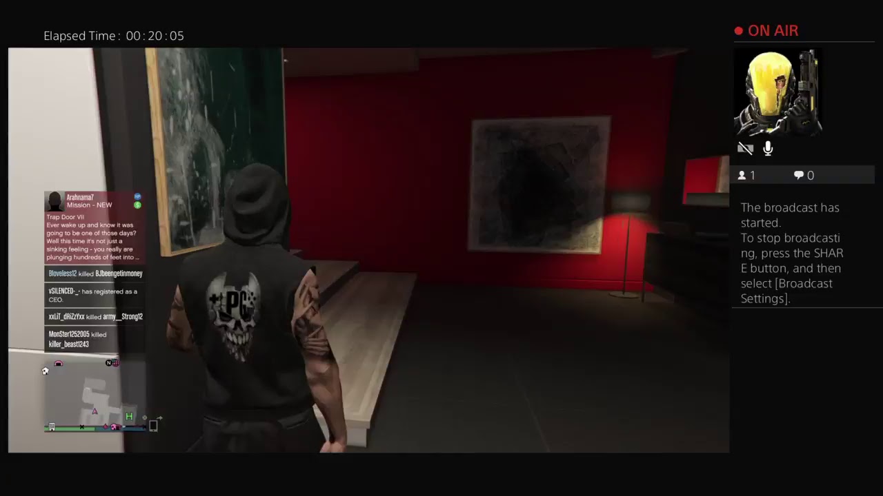 GTA 5 game play online house arrest - YouTube