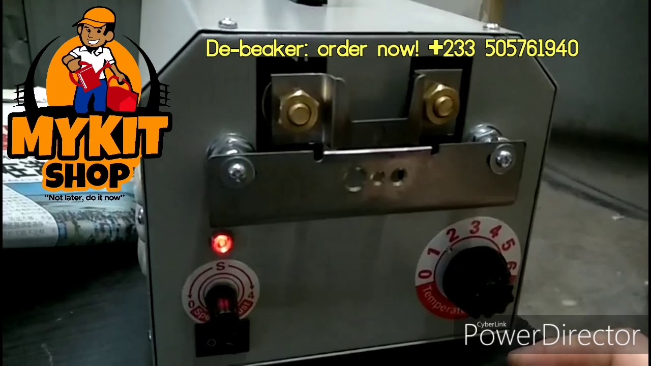 How does debeaker work - YouTube