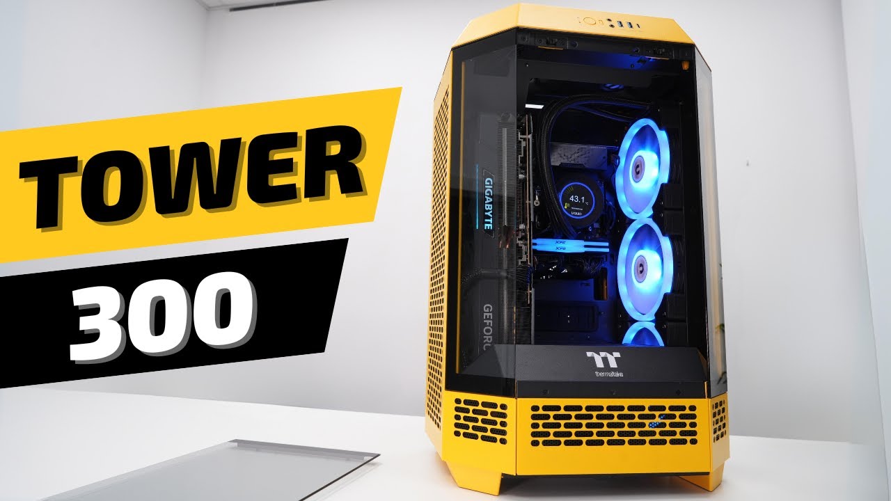 Montaje y review Thermaltake Tower 300 Al fin algo nuevo en diseño ...