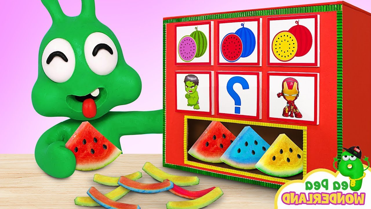 Pea Pea's Superhero Watermelon Vending Machine | Pea Pea Wonderland ...