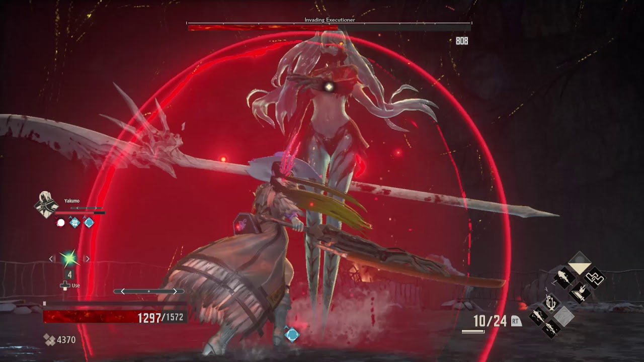 Code vein boss fight - YouTube