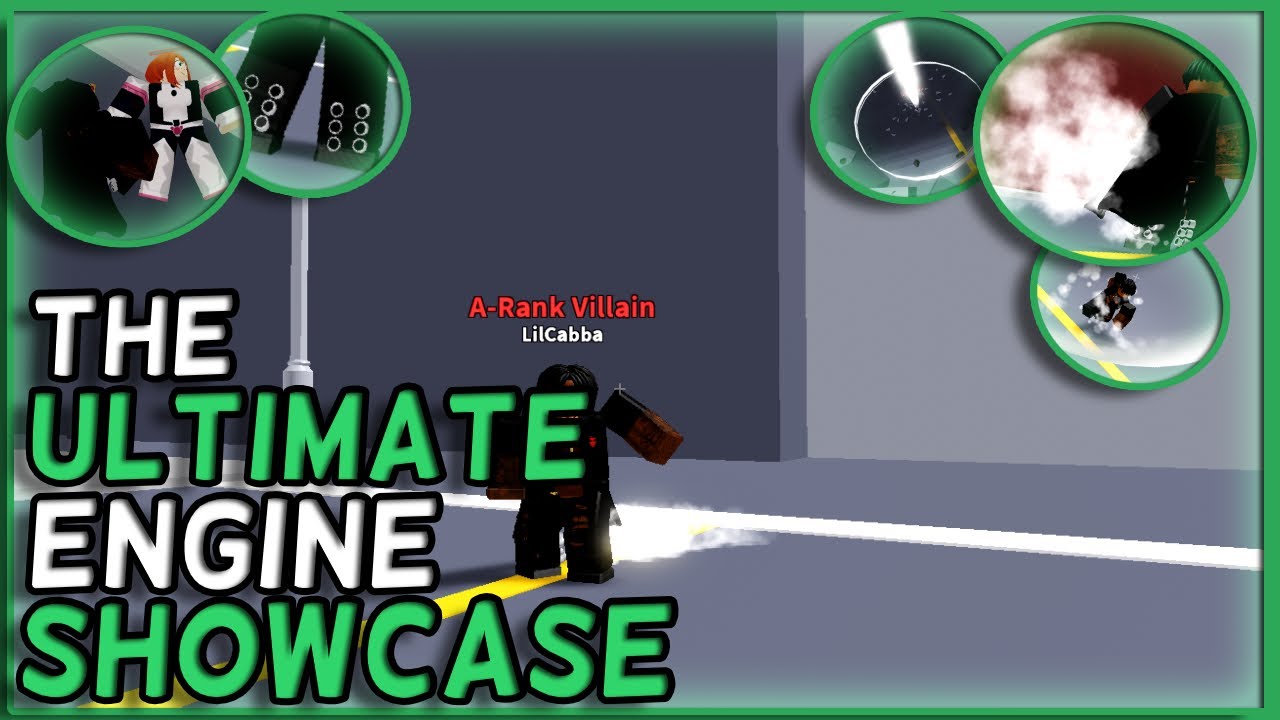 The ULTIMATE Engine Showcase | My Hero Mania | STRESS TEST - YouTube