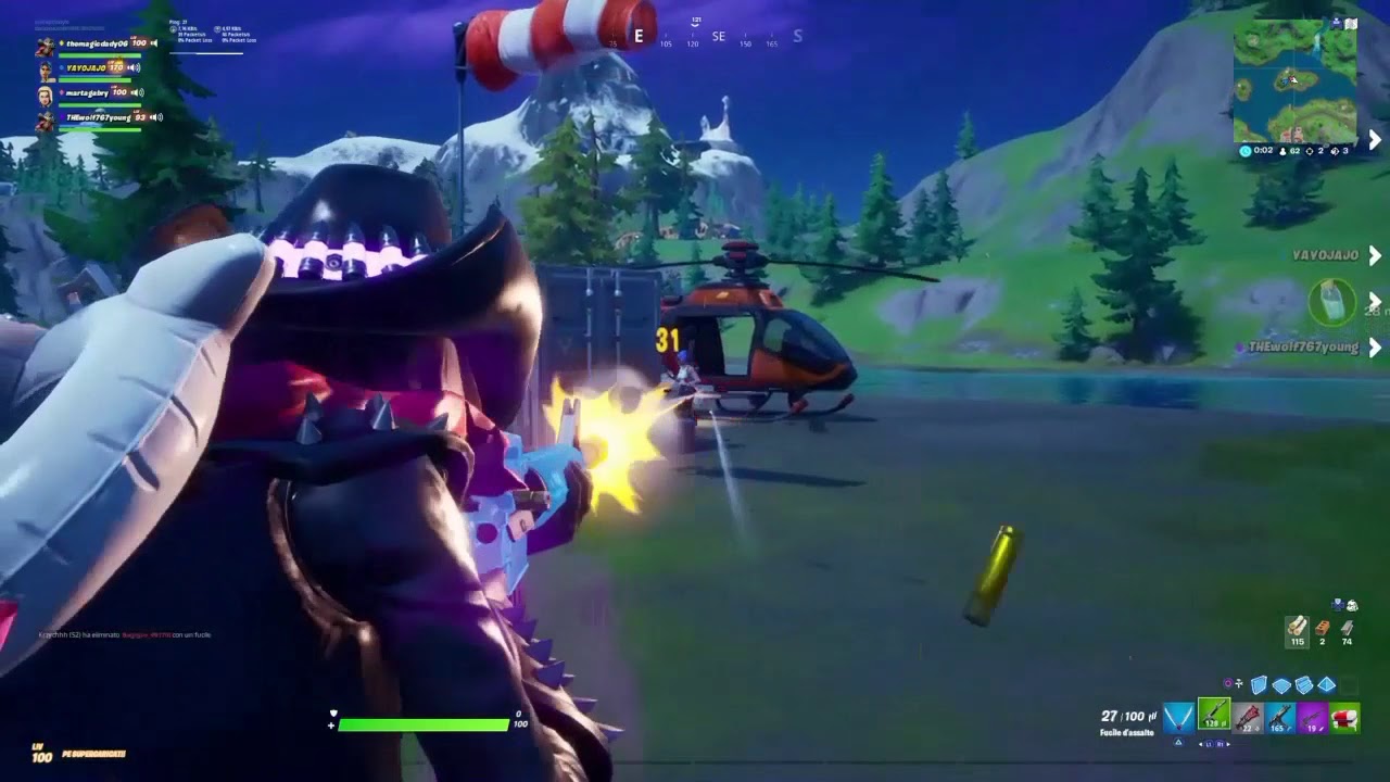 Grazie a dio-Fortnite compilation - YouTube