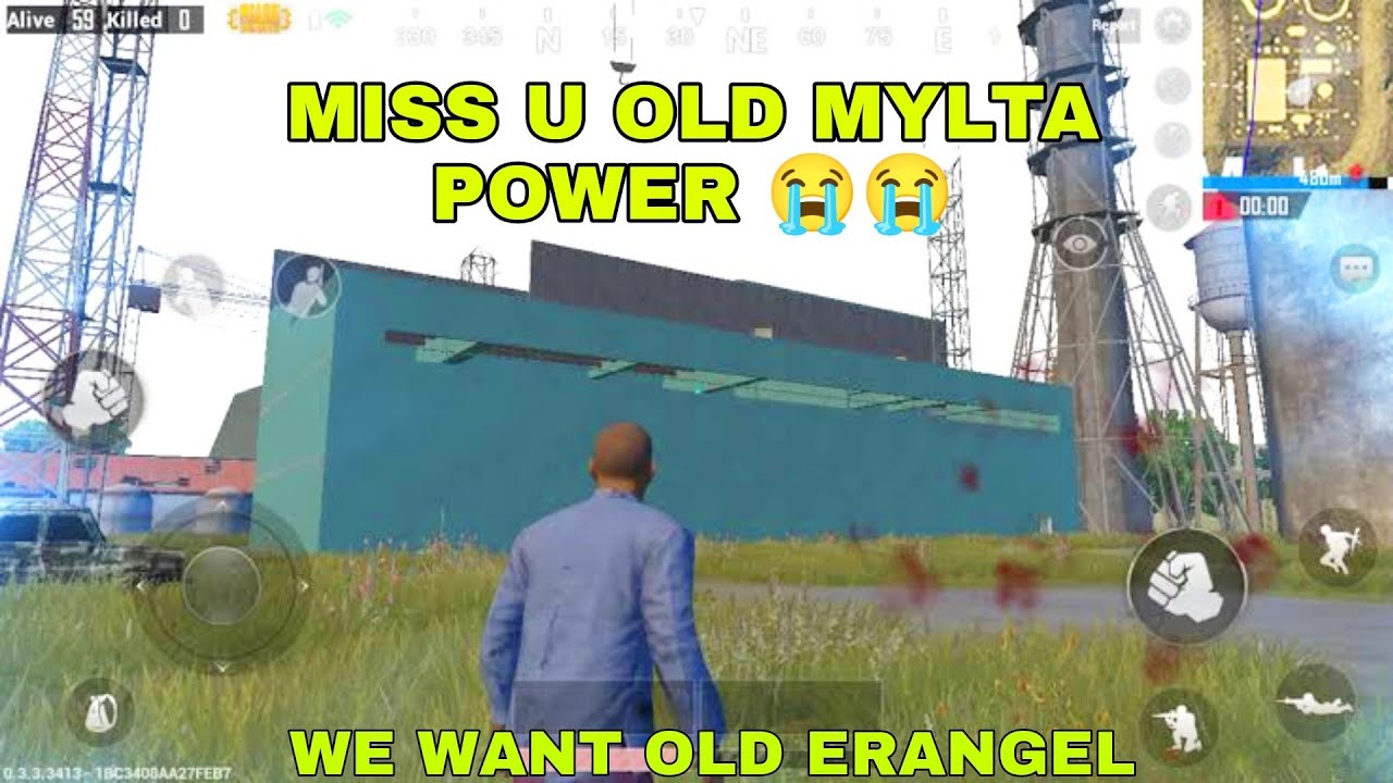 Old mylta power vs new | pubg old memories 😭 - YouTube