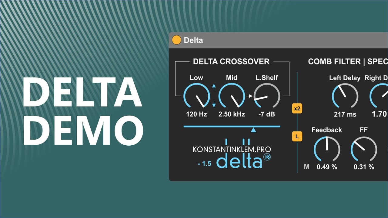 Magic of Delta / Max for Live - YouTube