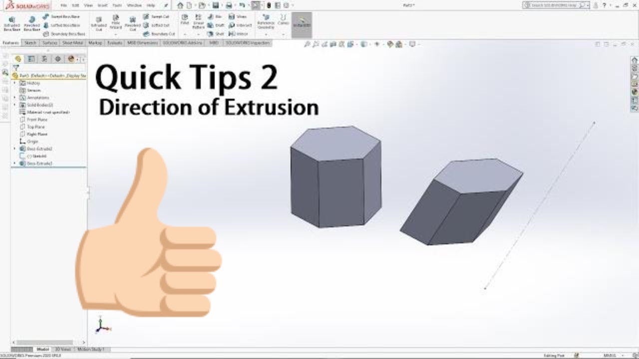 Solidworks Quick Tips 02 Direction Of Extrusion YouTube solidworks-quick-tips-02-direction-of-extrusion-youtube