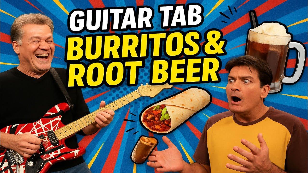 Guitar Tab for EVH playing Two Burritos and a Root Beer Float - YouTube