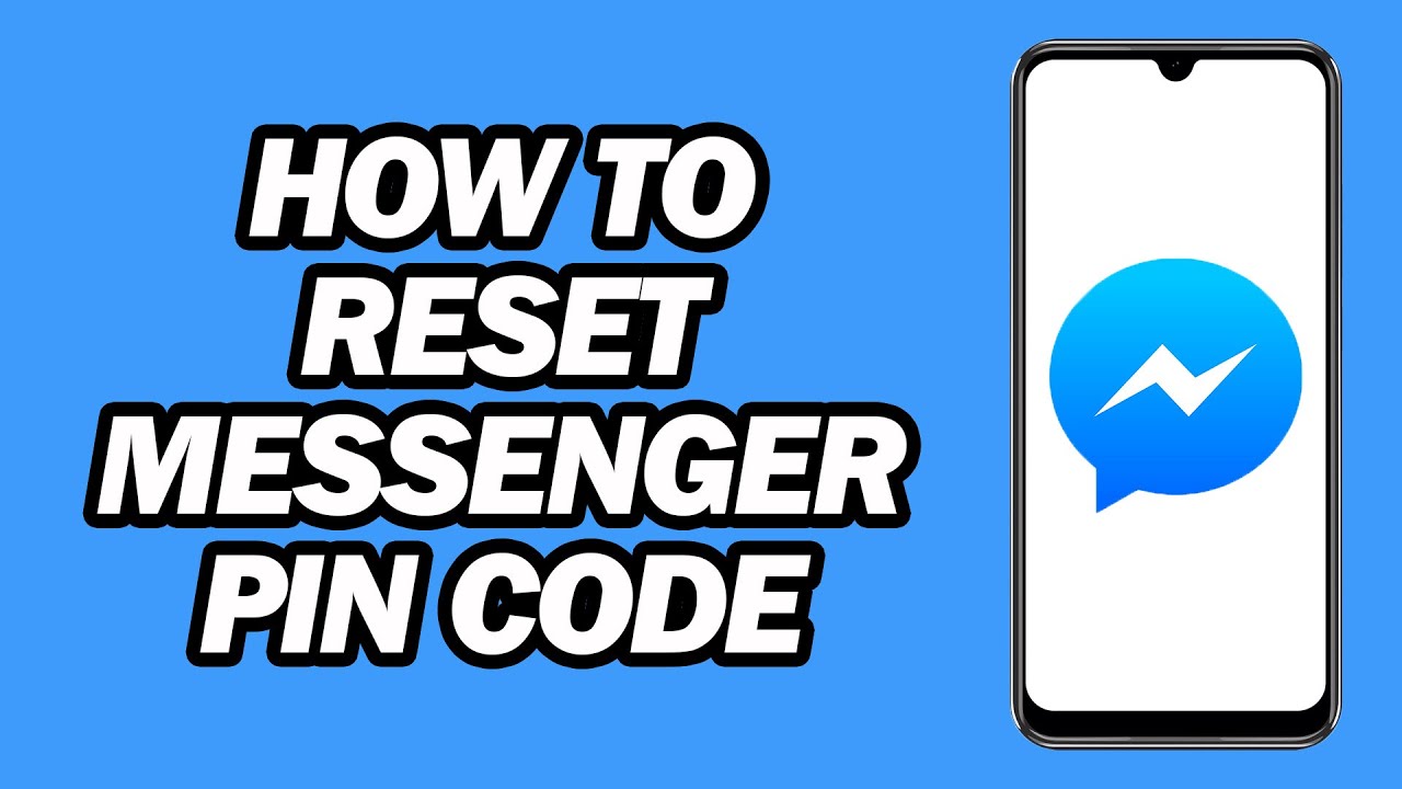 How to Reset Messenger PIN Code | Step by Step - YouTube