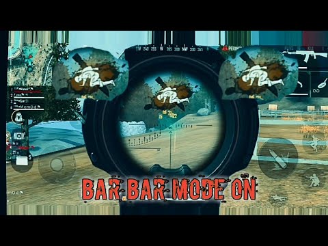 BAR BAR MODE ON | FREE FIRE BATTLEGROUNDS - YouTube