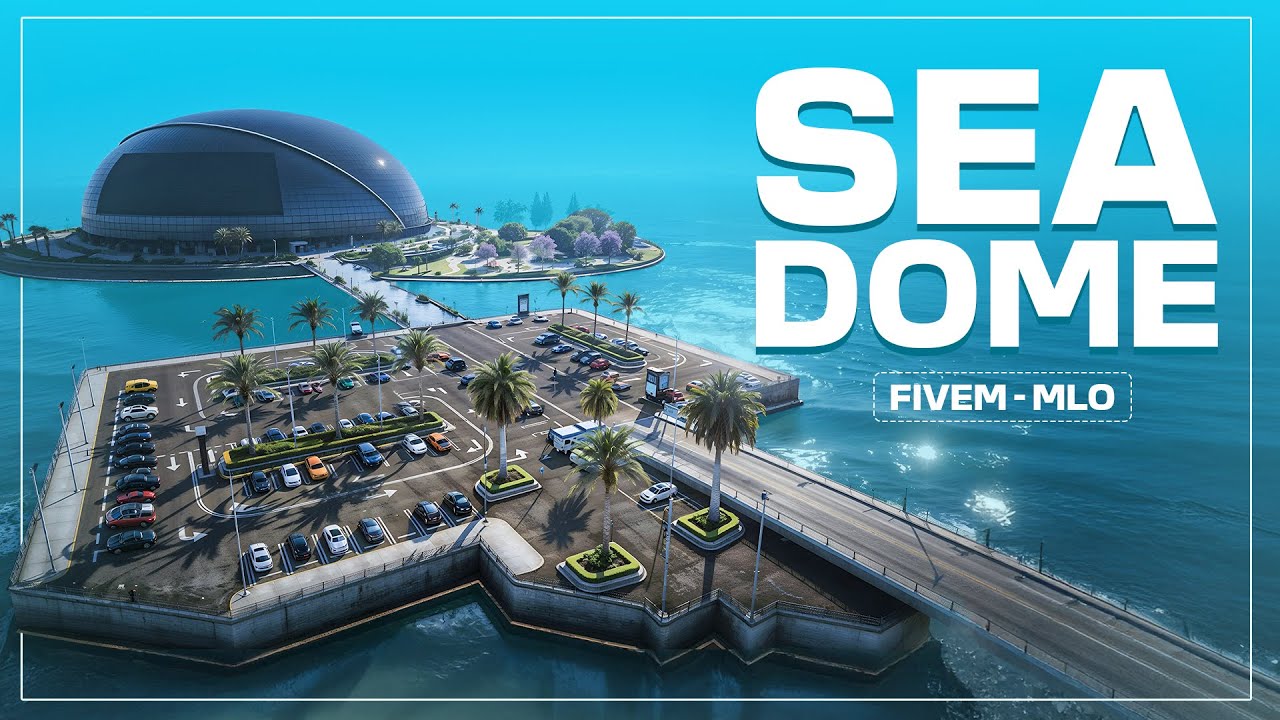 SeaDome MLO – Over-Ocean Dome w/ Parking, Bridge, 360° LED & Custom Shops | FiveM - YouTube