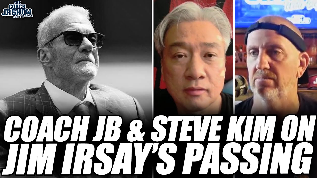 Coach JB & Steve Kim On Jim Irsay's Passing - YouTube