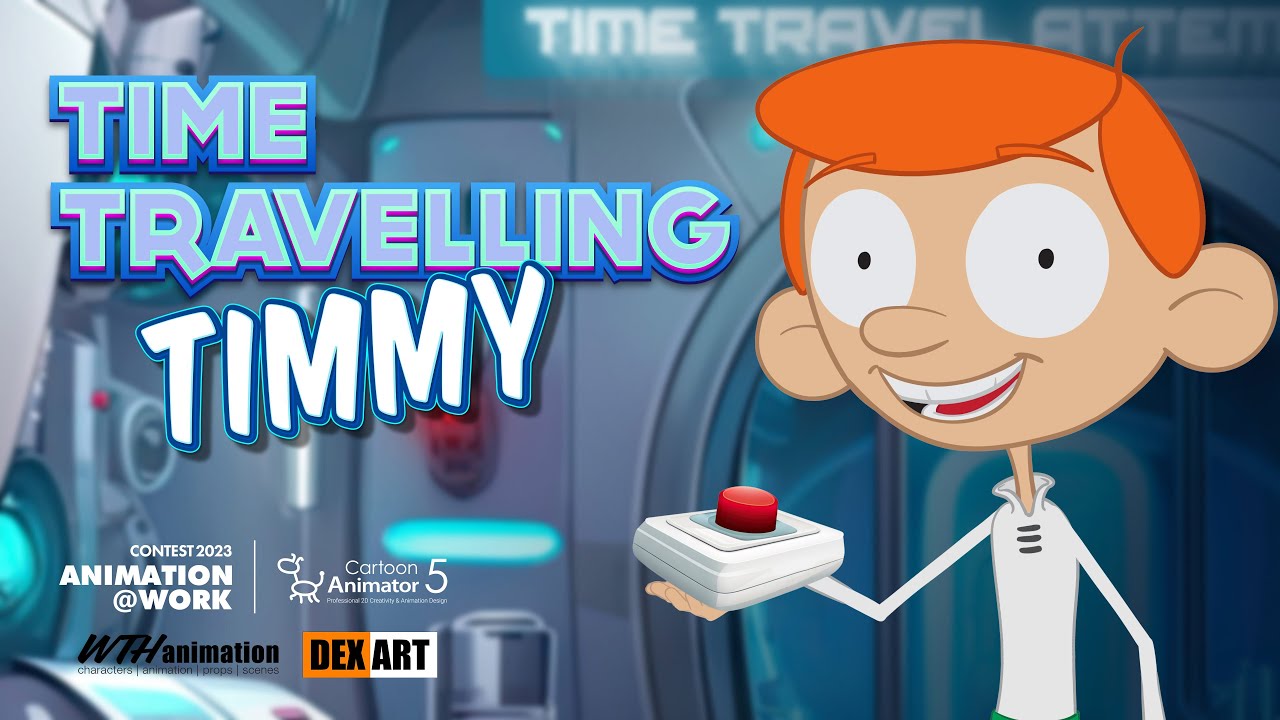 Animation At Work 2023 - Time Travelling Timmy [WTHanimation][DexArt] - YouTube