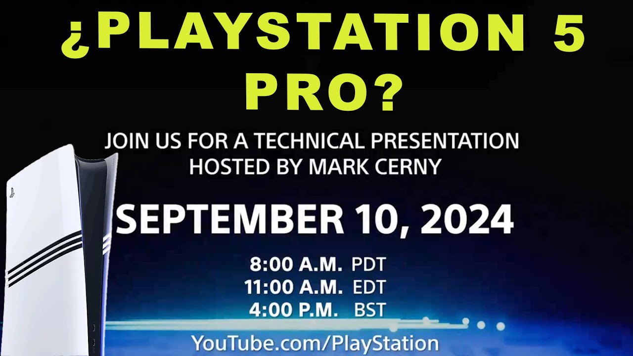 ¿ANUNCIO OFICIAL PS5 PRO? - YouTube