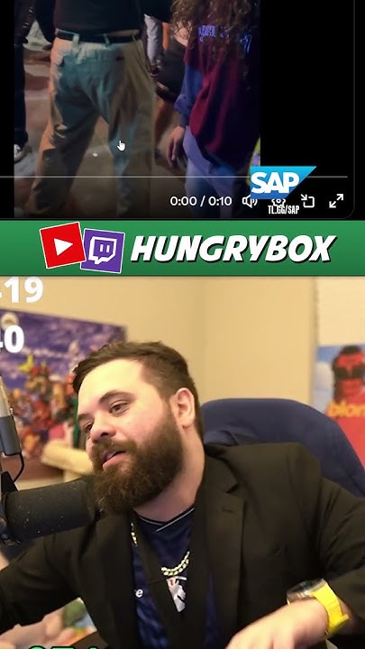 MANGO FOUGHT A SECURITY GUARD & HUNGRYBOX - YouTube