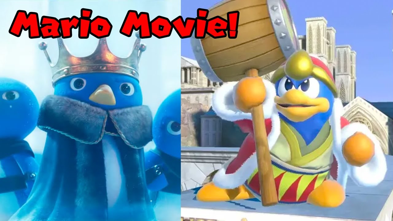 I'M IN THE MARIO MOVIE?! - Dedede Reacts to The Super Mario Bros. Movie ...