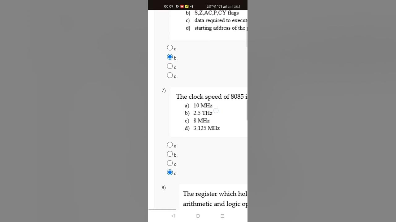 MICROPROCESSORS AND MICROCONTROLLERS || NPTEL ASSIGNMENT 2 || january 2025 - YouTube