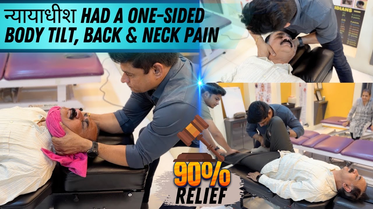 Judge Finds relief from one-sided body tilt, back & neck pain, vertigo ...
