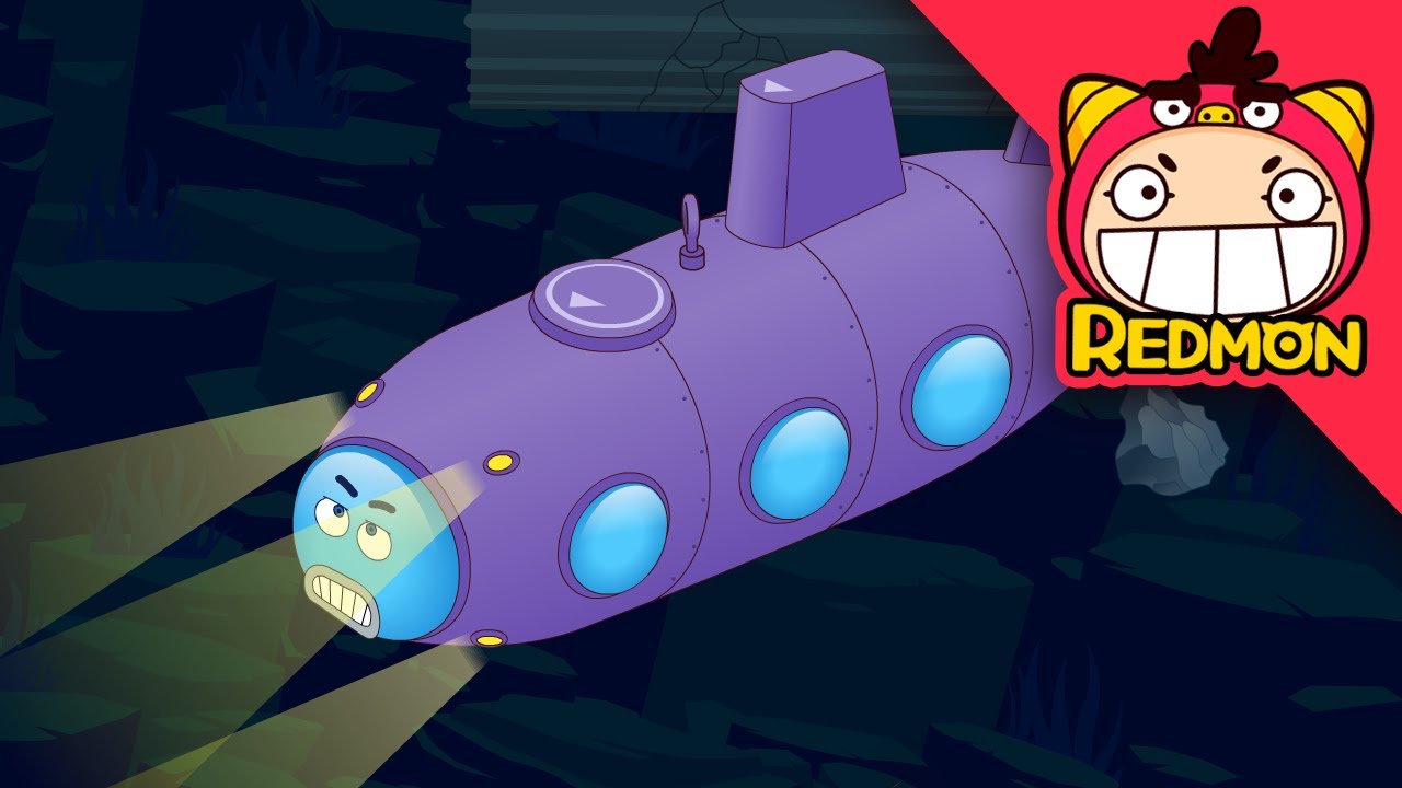 Save the Submarine | Rescue cars | REDMON - YouTube