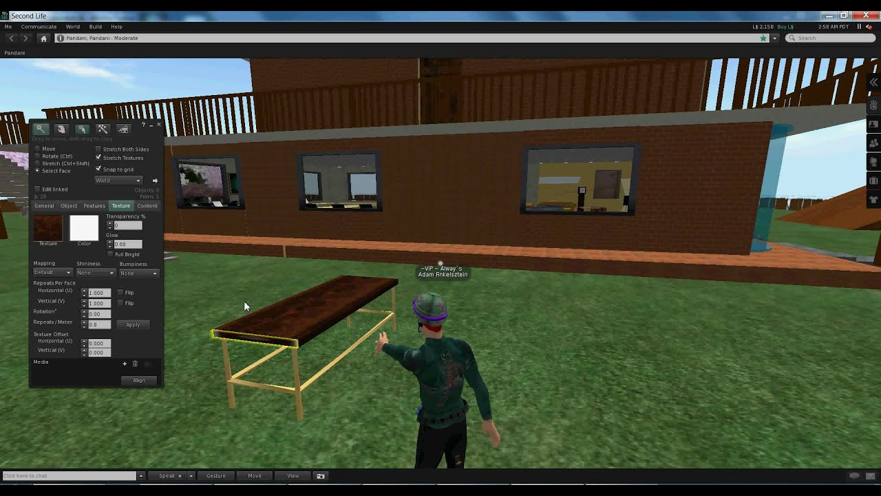 SL Adding a Texture - YouTube