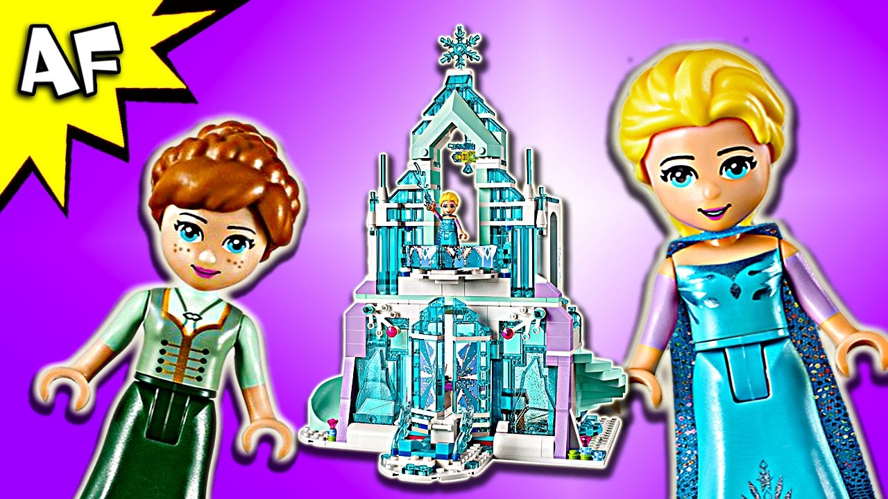 Lego Frozen ELSA's MAGICAL ICE PALACE 41148 Speed Build - YouTube