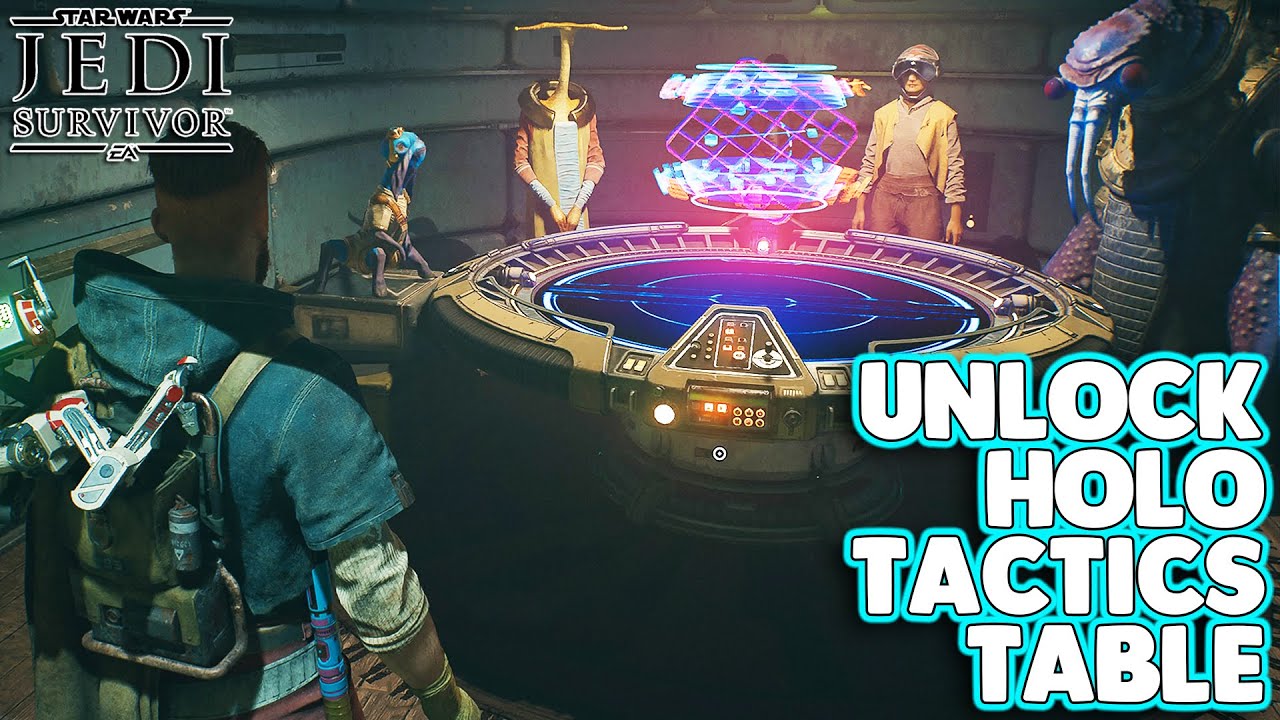 Star Wars : Jedi Survivor - How to Unlock HOLOTACTICS TABLE in the ...