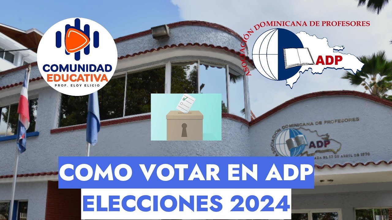 COMO VOTAR EN LAS ELECCIONES DE ADP 2024 - YouTube